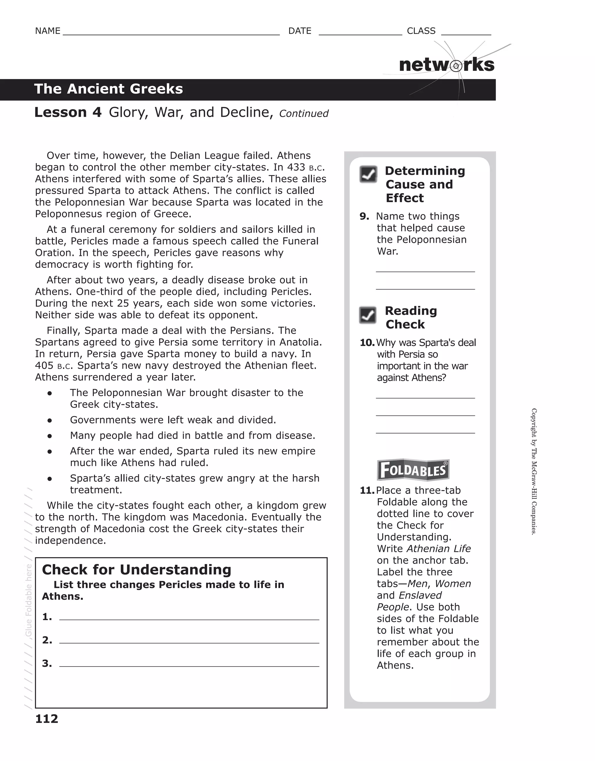 Unit 7 lessons 1 4 homework | PDF