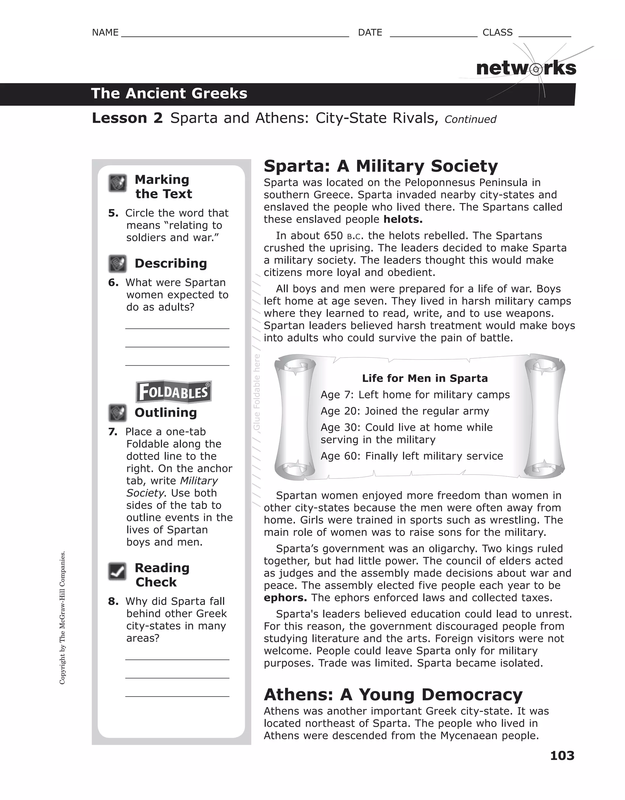 Unit 7 lessons 1 4 homework | PDF