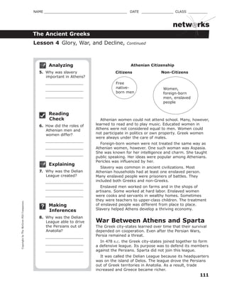 Unit 7 lessons 1 4 homework | PDF