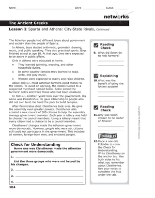 Unit 7 lessons 1 4 homework | PDF