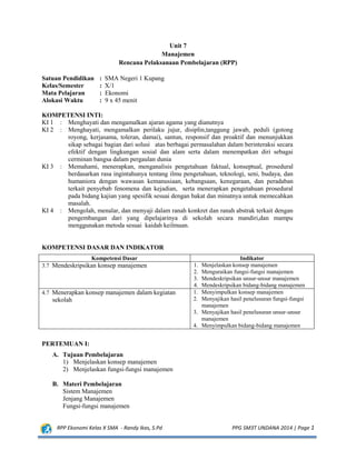 Unit 7 manajemen | PDF