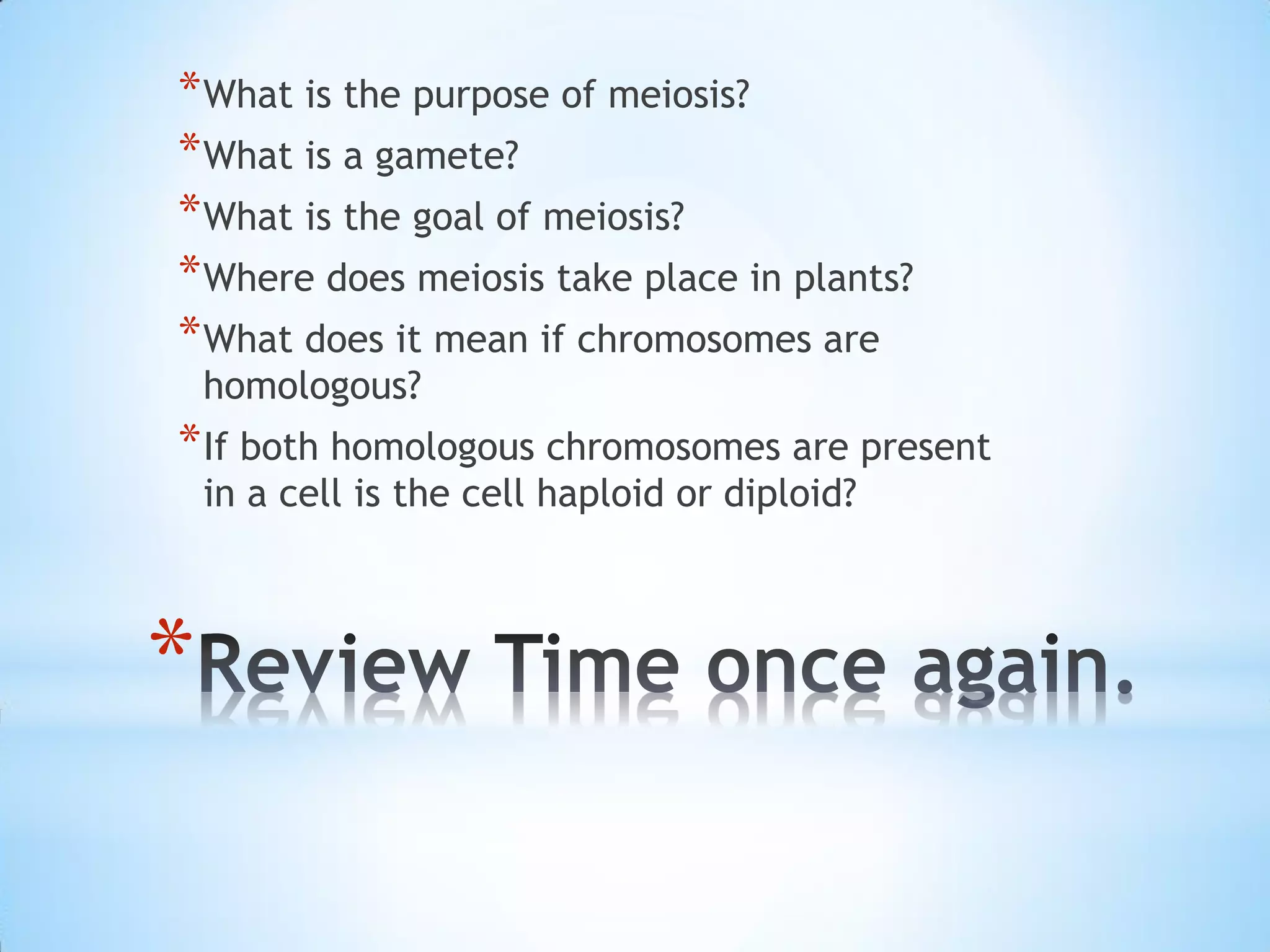 Unit 7 meiosis powerpoint (revised2006) | PPT