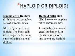 Unit 7 meiosis powerpoint (revised2006) | PPT