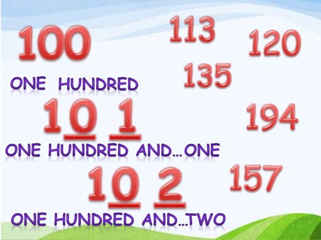 Unit 7 numbers | PPT