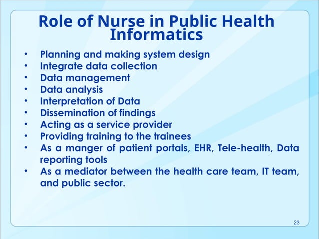 Babitha's Notes on Public Health Informatics Unit 7 part 2.pptx | Free ...