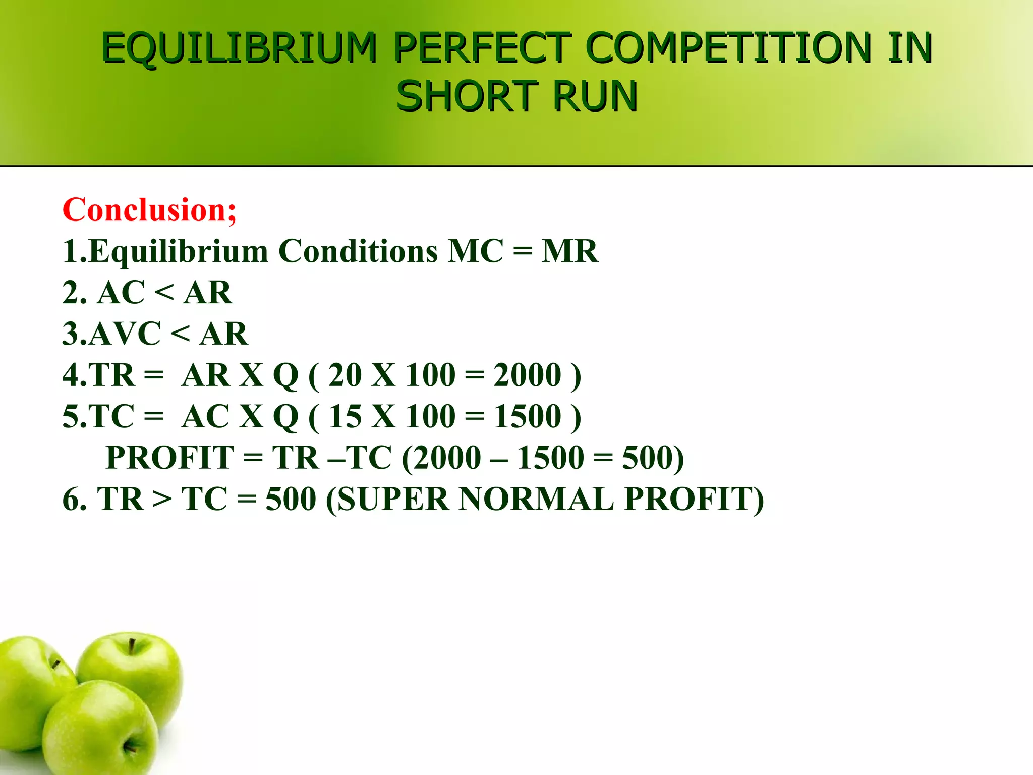 DPB 10013 MICROECONOMICS (PERFECT COMPETITION) | PPT | Business ...