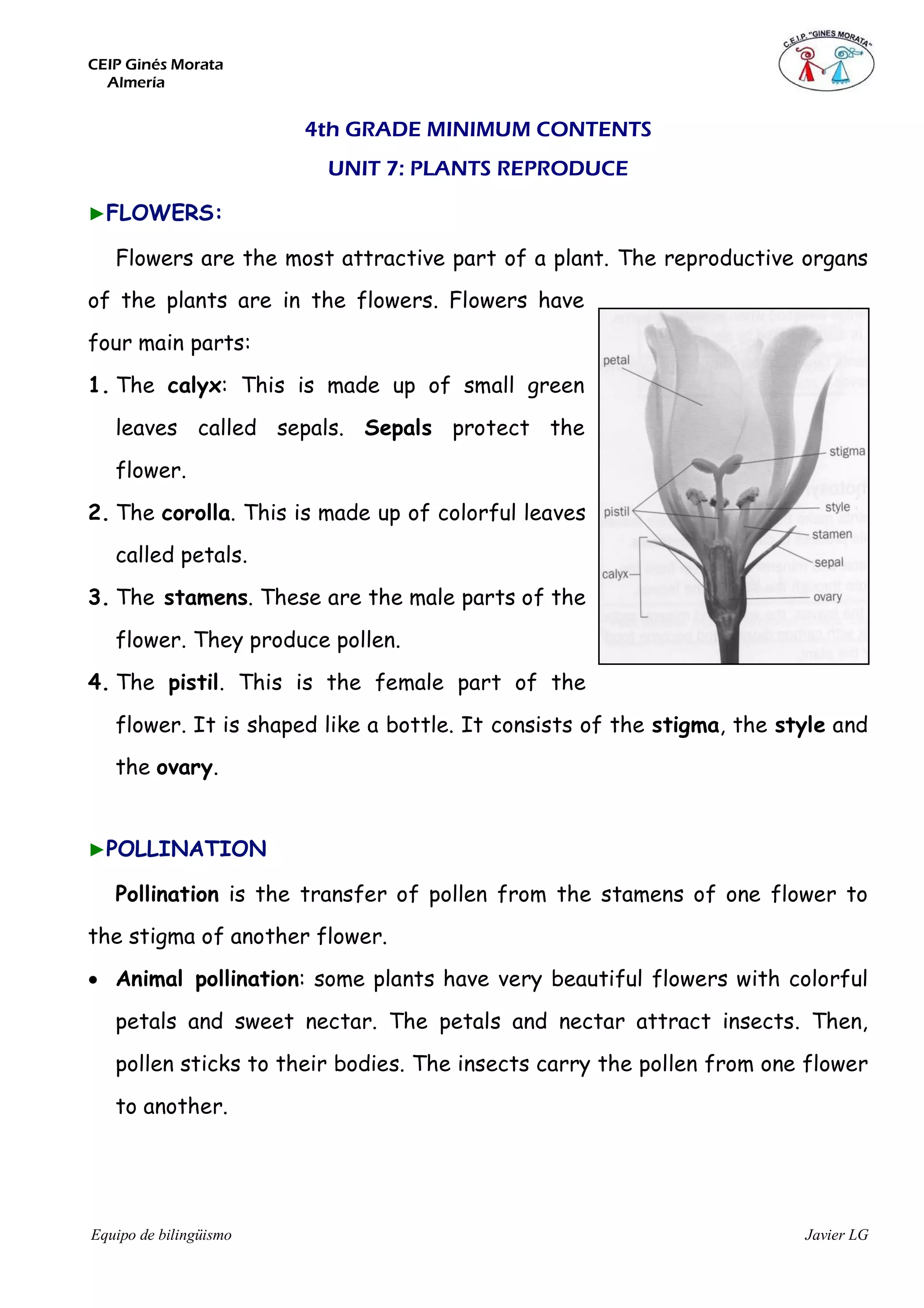 Unit 7 plants_reproduce_def | PDF