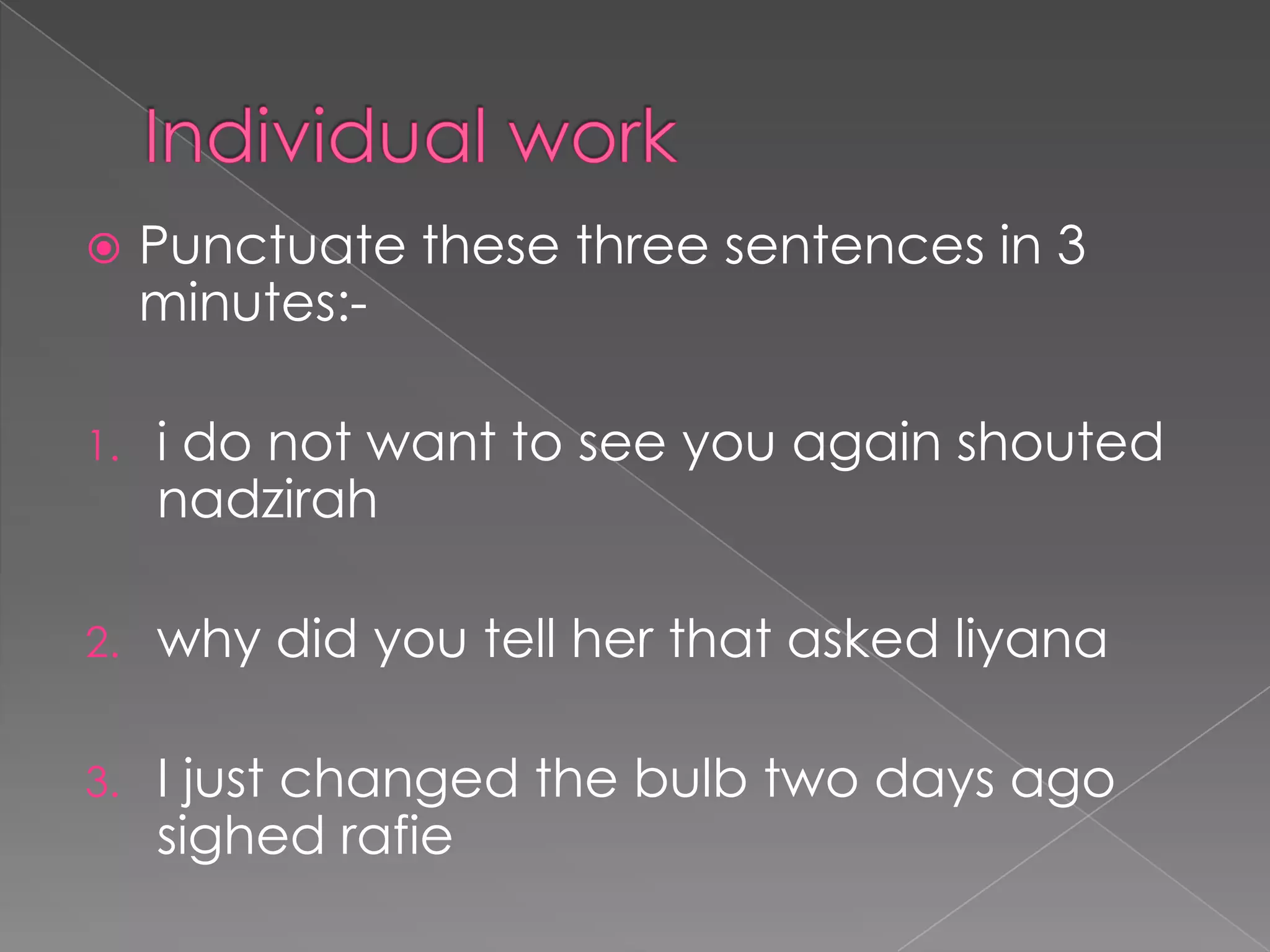 Powerpoint- Direct Speech | PPTX