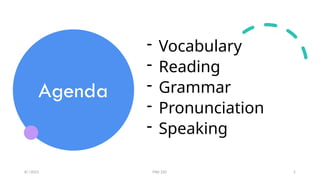 Unit 7 PPT Foundation In English Language | PPTX