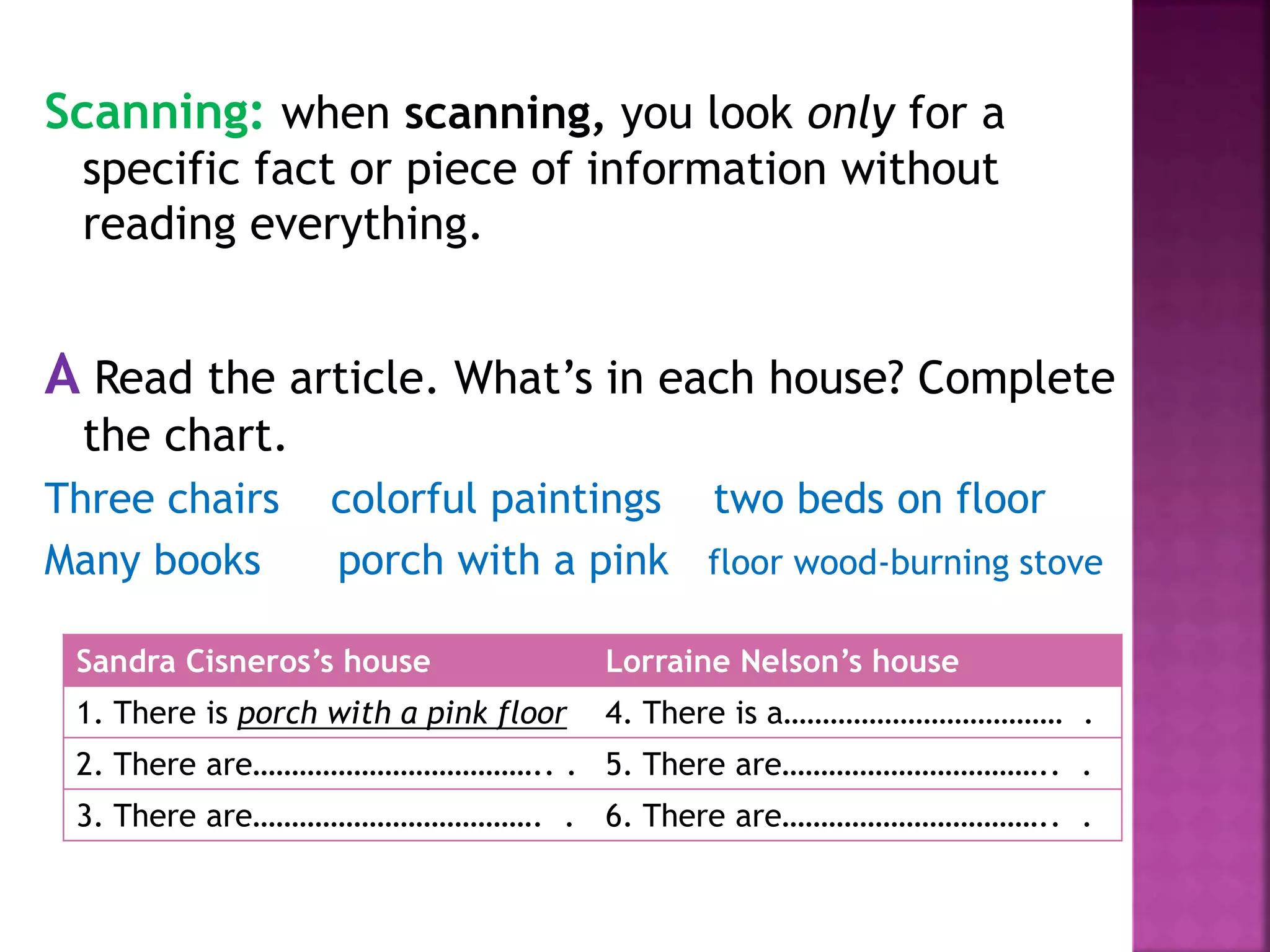 Pre-intermediate, Interchange, Unit 7 presentation | PPTX | Home ...