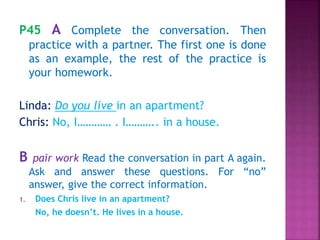 Pre-intermediate, Interchange, Unit 7 presentation | PPTX | Home ...