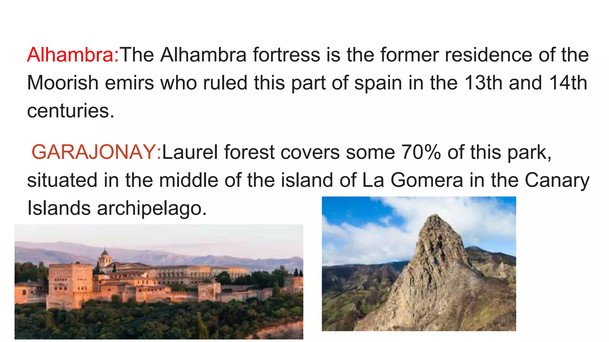 Unit 7 project landmarks | PPTX