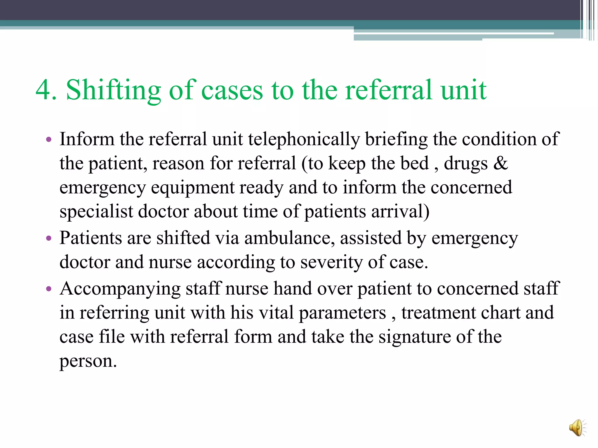 Unit 7 referral system part 2 | PPTX