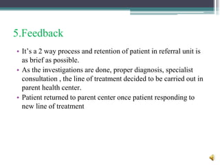 Unit 7 referral system part 2 | PPTX