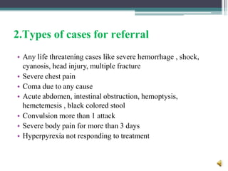 Unit 7 referral system part 2 | PPTX