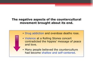 Unit 7 section 2 lesson 1 the counterculture | PPT
