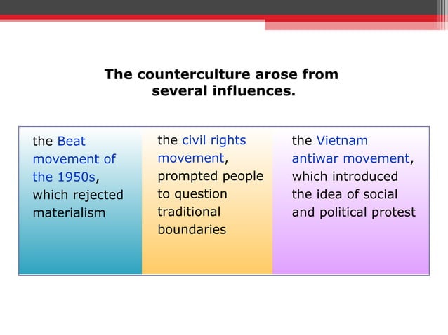 Unit 7 section 2 lesson 1 the counterculture | PPT | Classic Rock ...