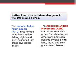 Unit 7 section 2 lesson 3 the rights revolution expands | PPT | North ...