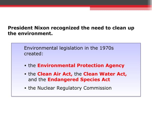 Unit 7 section 2 lesson 4 the environmental movement | PPT