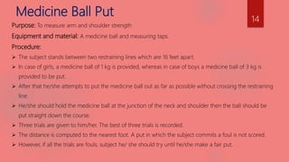 UNIT - 7 - TEST & MEASUREMENT IN SPORTS | PPTX