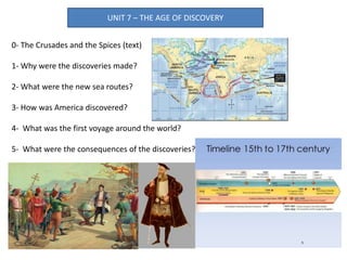 Unit 7 the age of discovery | PPT