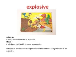 Unit 7 word definitions and images | PPT