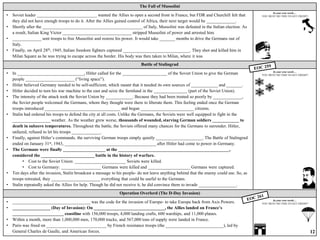 Unit 7: World War II [Guided Notes] | PPTX