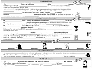 Unit 7: World War II [Guided Notes] | PPTX