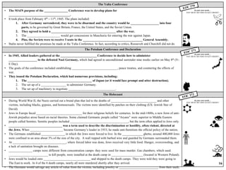 Unit 7: World War II [Guided Notes] | PPTX