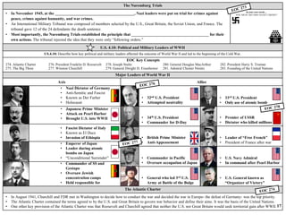 Unit 7: World War II [Guided Notes] | PPTX