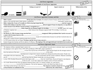 Unit 7: World War II [Guided Notes] | PPTX