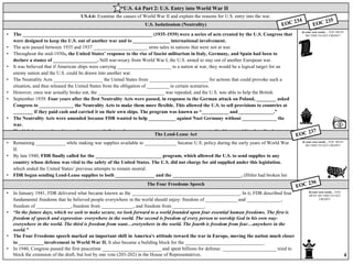Unit 7: World War II [Guided Notes] | PPTX