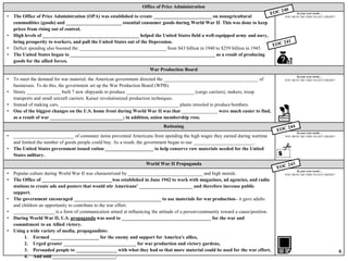 Unit 7: World War II [Guided Notes] | PPTX
