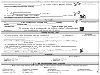 Unit 7: World War II [Guided Notes] | PPTX