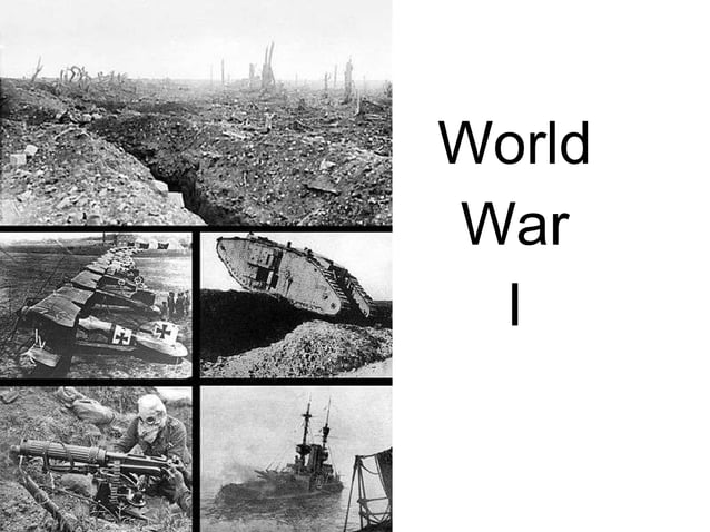 Unit 7 ww1 | PPT