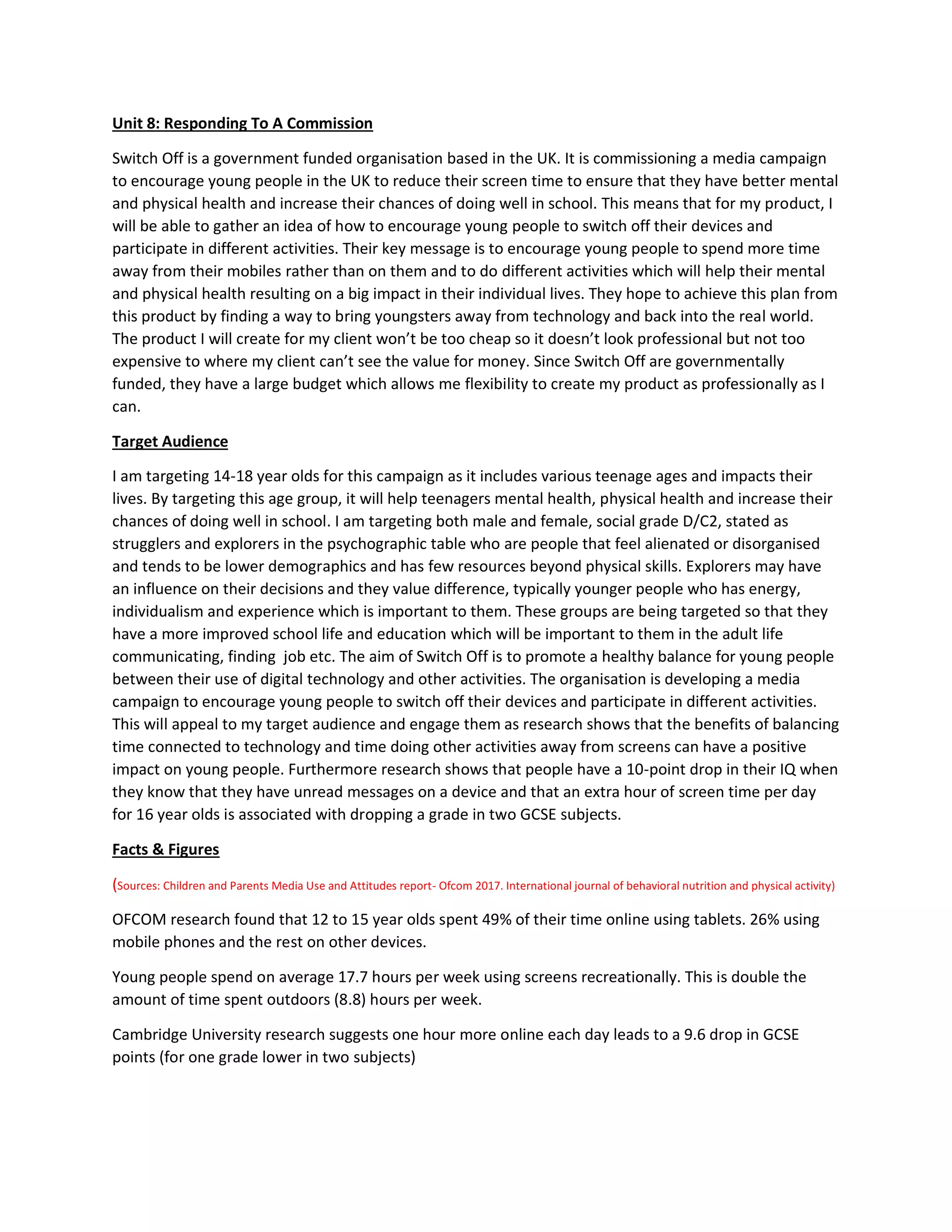 Unit 8: Responding To A Commission | PDF