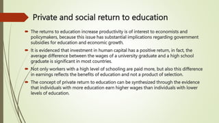 UNIT 8. Rate of return in education.pptx