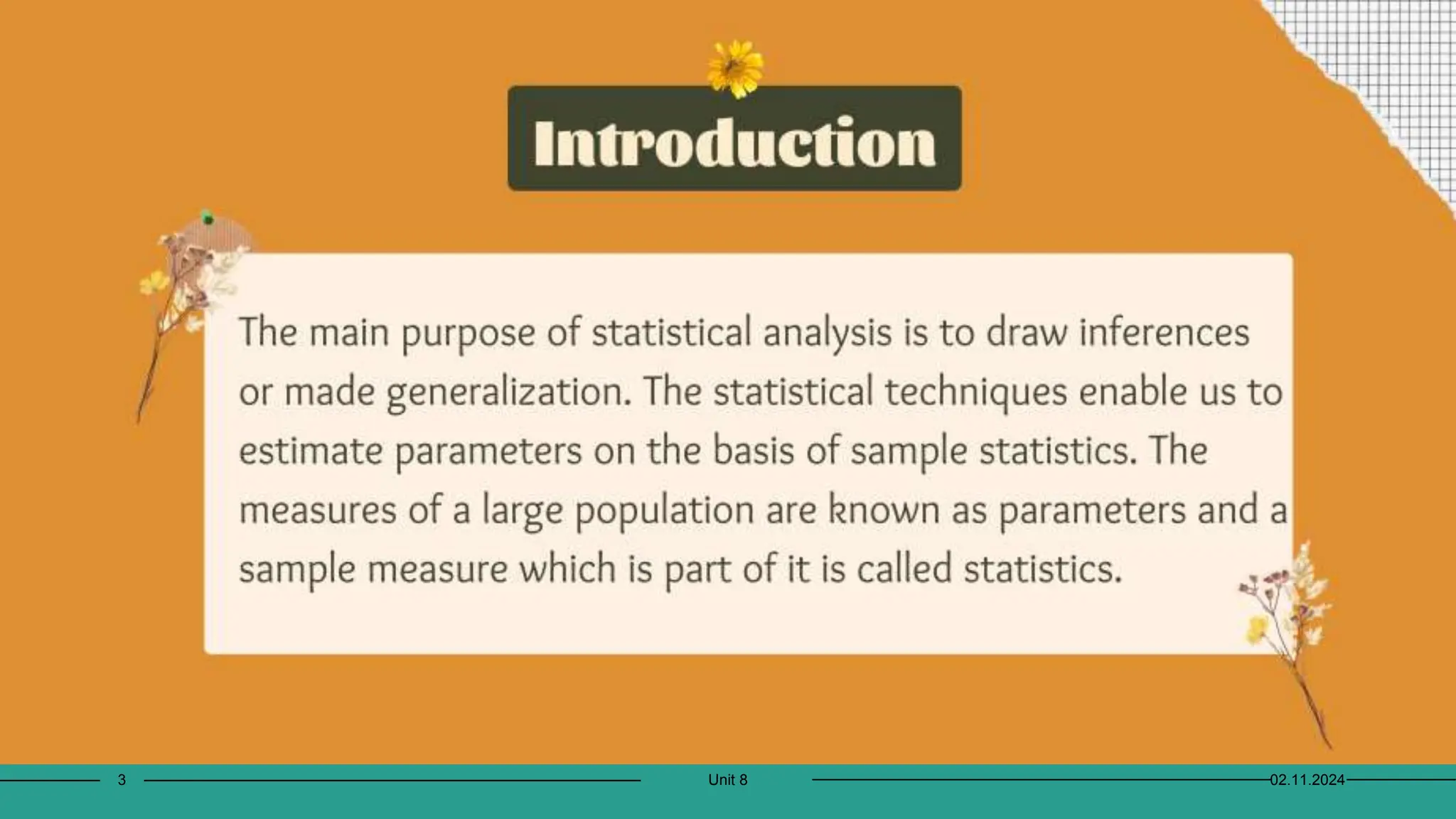 Unit 8 Parametric Tests Research And Statistics Ppt