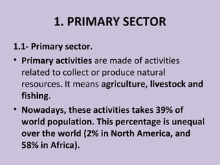 Unit 8. PRIMARY SECTOR | PPT