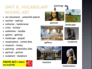 Unit 8 art | PPT