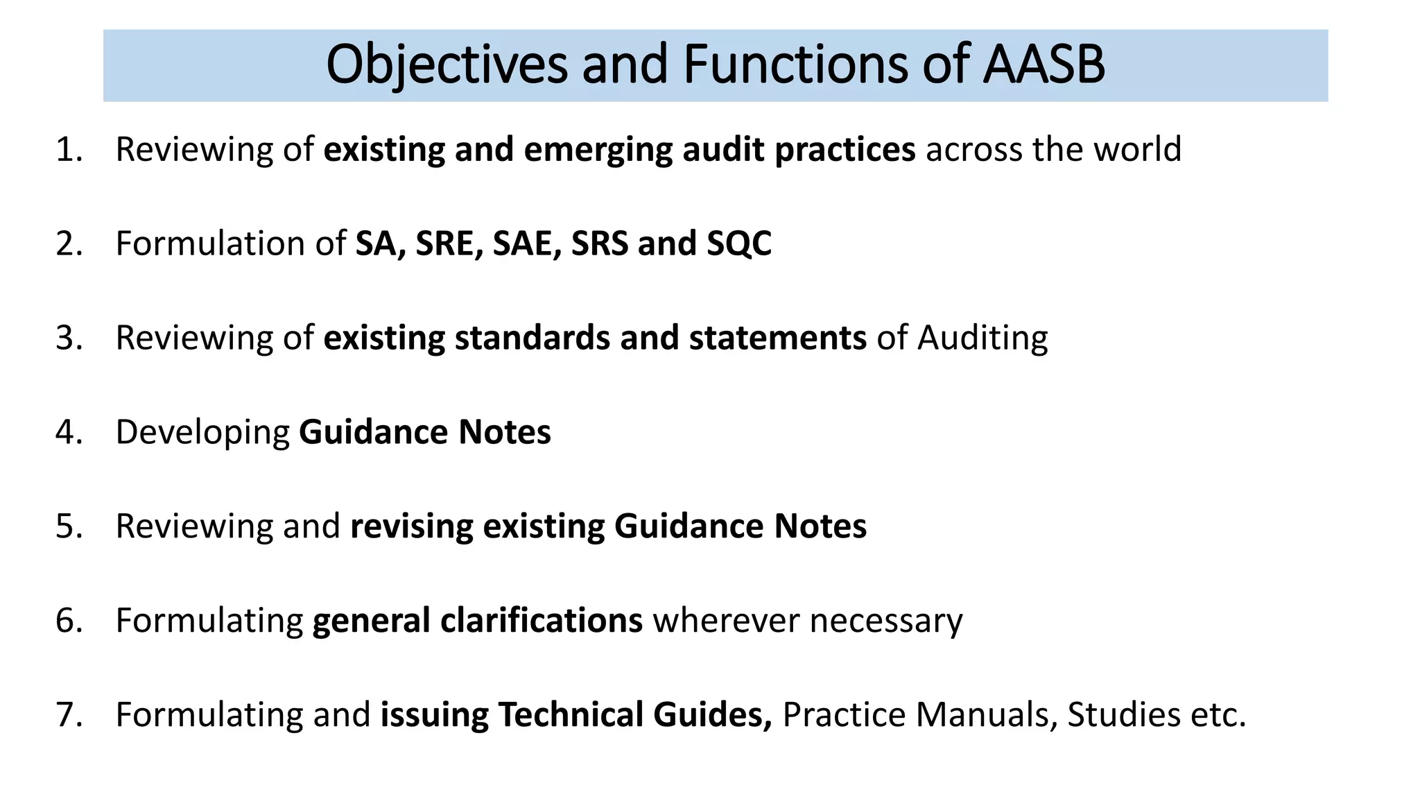 PPA - Unit 8 - Auditing Standards and Procedures | PPTX