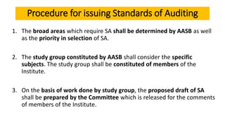 PPA - Unit 8 - Auditing Standards and Procedures | PPTX