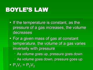 Unit 8- BEHAVIOR OF GASES, boyles, charles.ppt