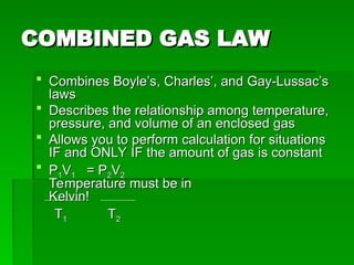 Unit 8- The Kinetic theory and BEHAVIOR OF GASES.ppt