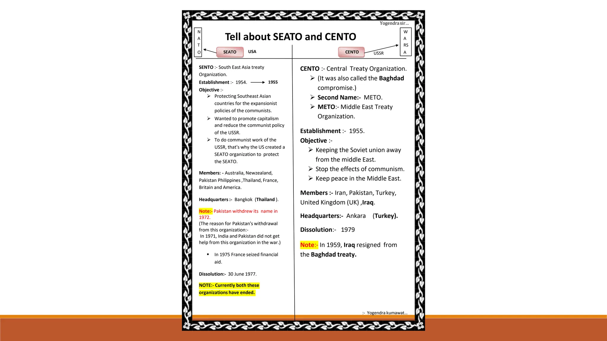 UNIT 8-EISENHOWER AND HIS FOREIGN POLICY | PPTX