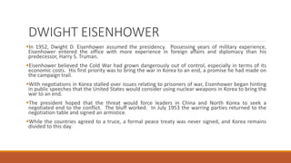 UNIT 8-EISENHOWER AND HIS FOREIGN POLICY | PPTX | Defense Industry ...