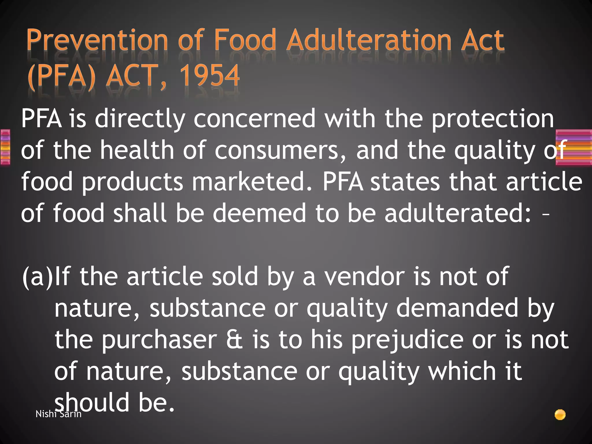 UNIT 8 - FOOD LAWS AND REGULATIONS.pptx