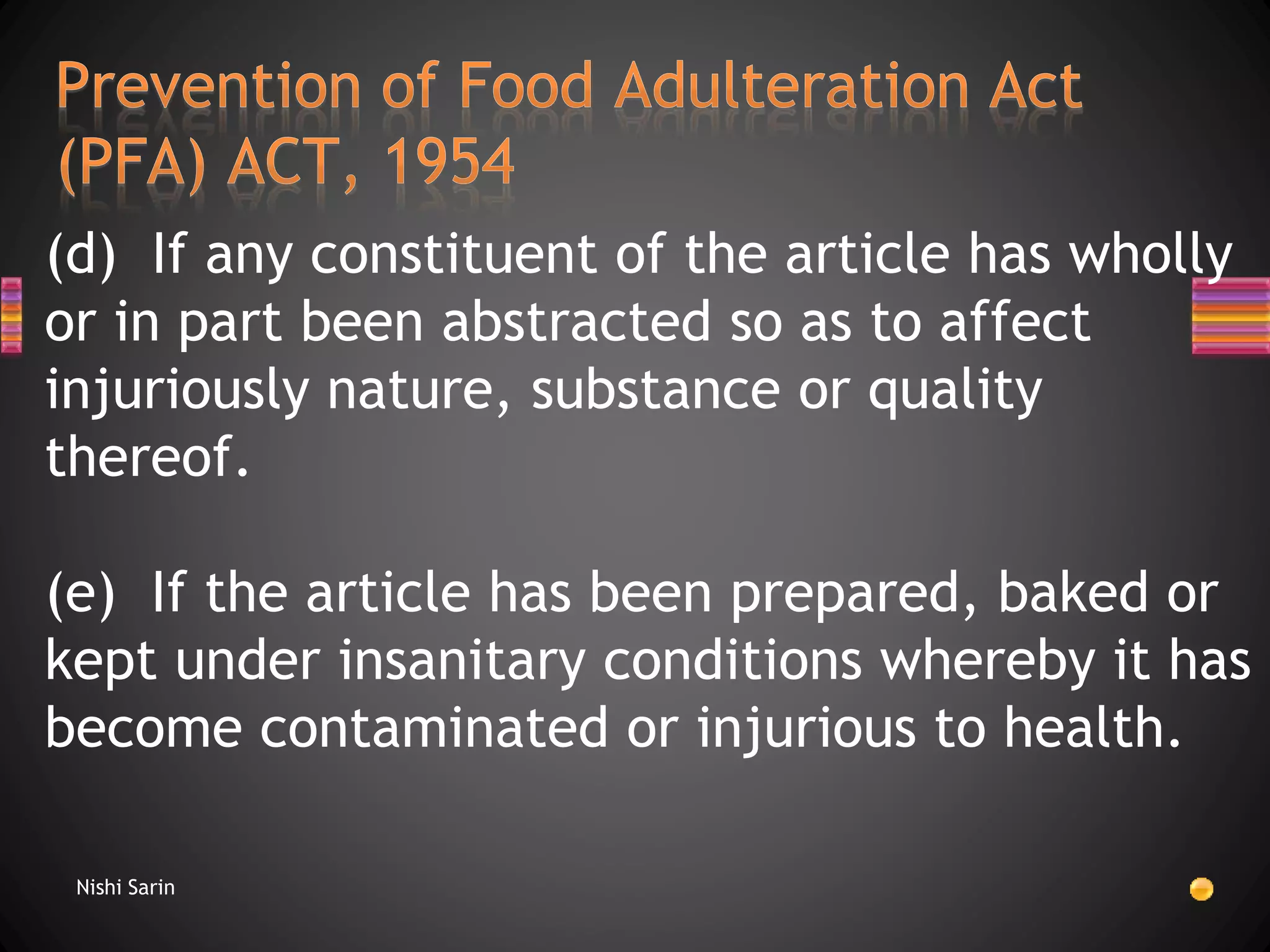 UNIT 8 - FOOD LAWS AND REGULATIONS.pptx