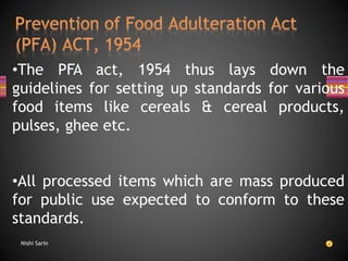 UNIT 8 - FOOD LAWS AND REGULATIONS.pptx