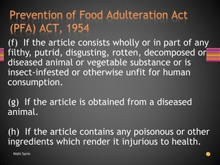 UNIT 8 - FOOD LAWS AND REGULATIONS.pptx